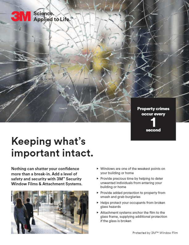 3M Impact Protection Attachment | Commercial Security Film