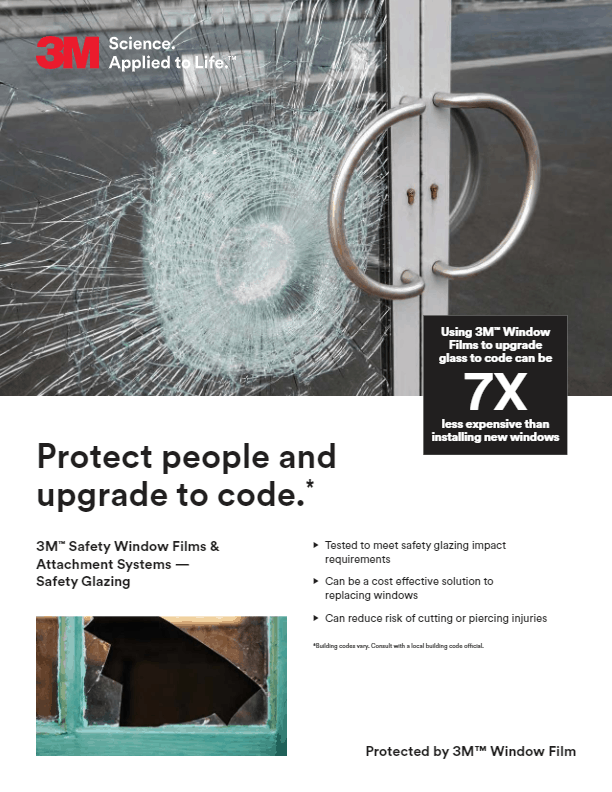 3M Impact Protection Attachment | Commercial Security Film