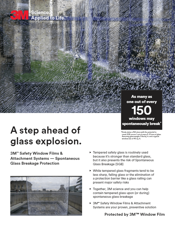 3M Impact Protection Attachment | Commercial Security Film